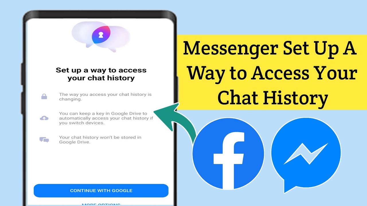 Messenger Set Up a Way to Access Your Chat History | How to igonor This ...