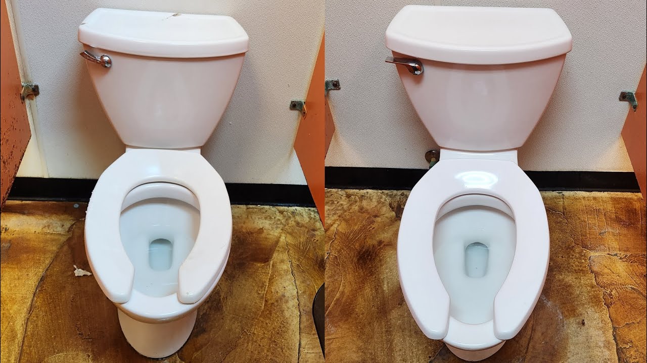 Two 2007 American Standard Cadet 3 toilets - YouTube