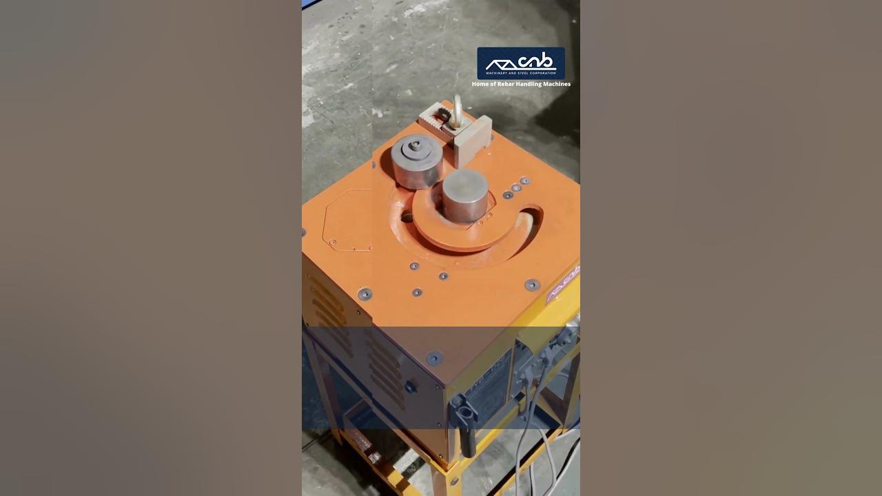 Quickly create stirrups with rebars using our TYB D26 portable rebar bender - YouTube