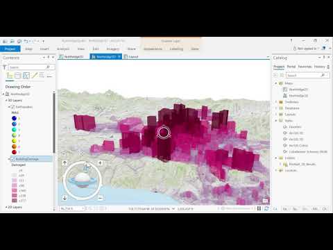On screen 3D navigation in ArcGIS Pro - YouTube