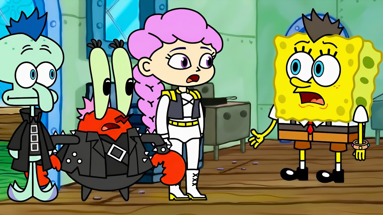 SpongeBob KPop Demon Hunters Animated Music Video - YouTube