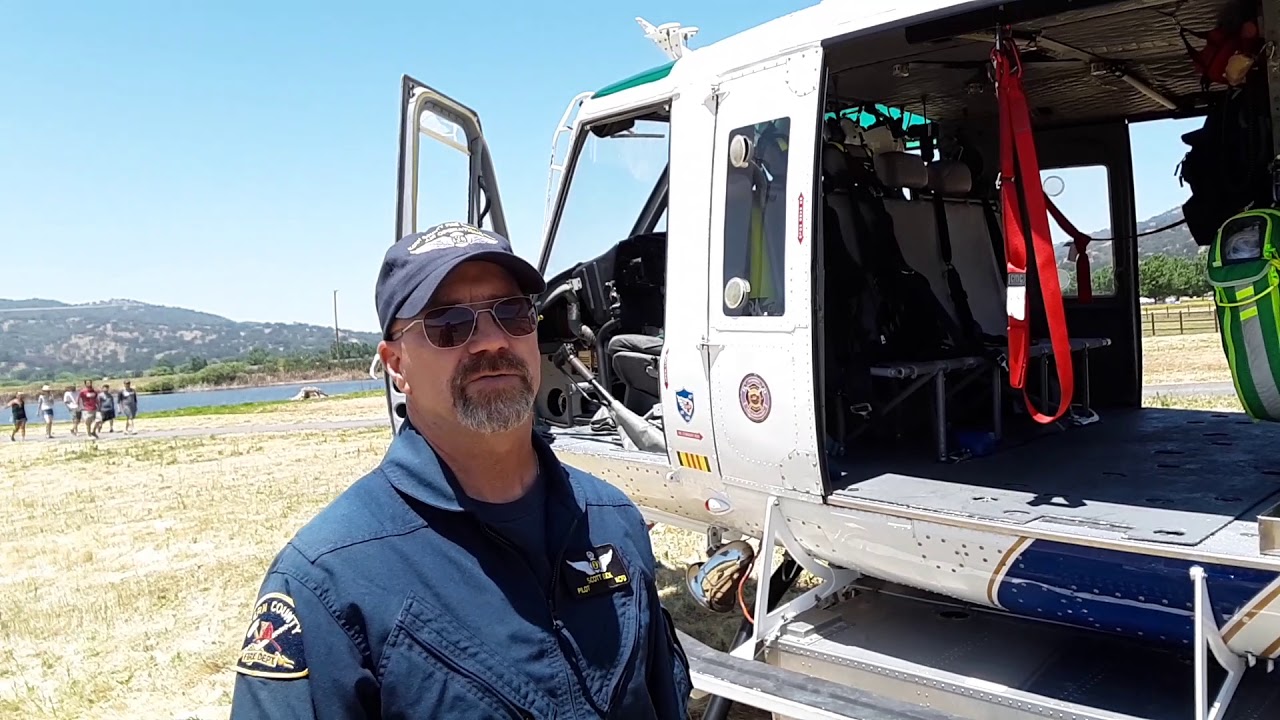 KERN COUNTY FIRE & RESCUE HELICOPTER WALKAROND - YouTube