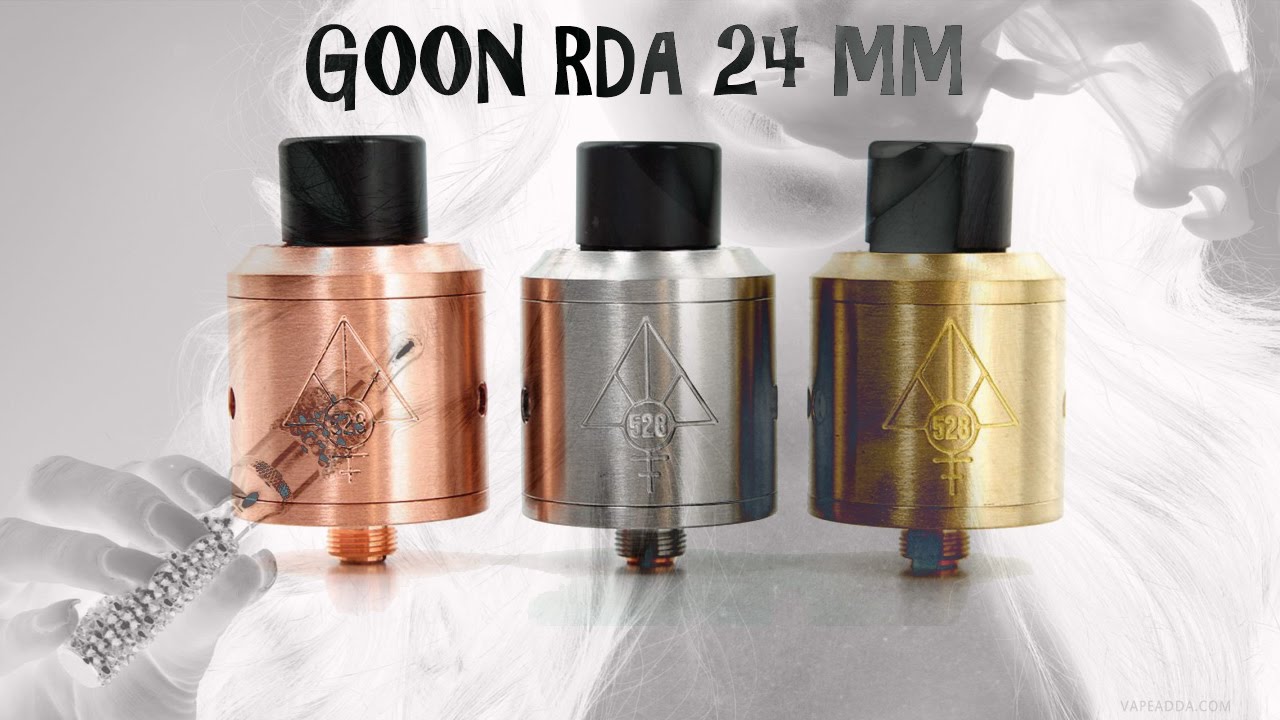 GOON RDA 24MM [CLONE] - IL DRIPPER MIGLIORE?!?! Recensione! - YouTube