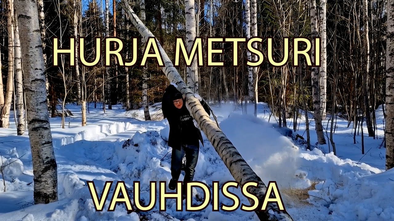 Hurja metsuri vauhdissa - YouTube