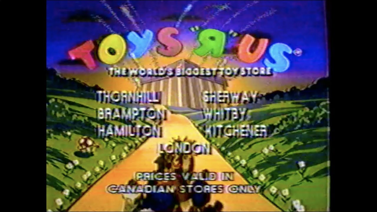 Toys "R" Us Canada Commercial (1985) (VHS Rip) - YouTube