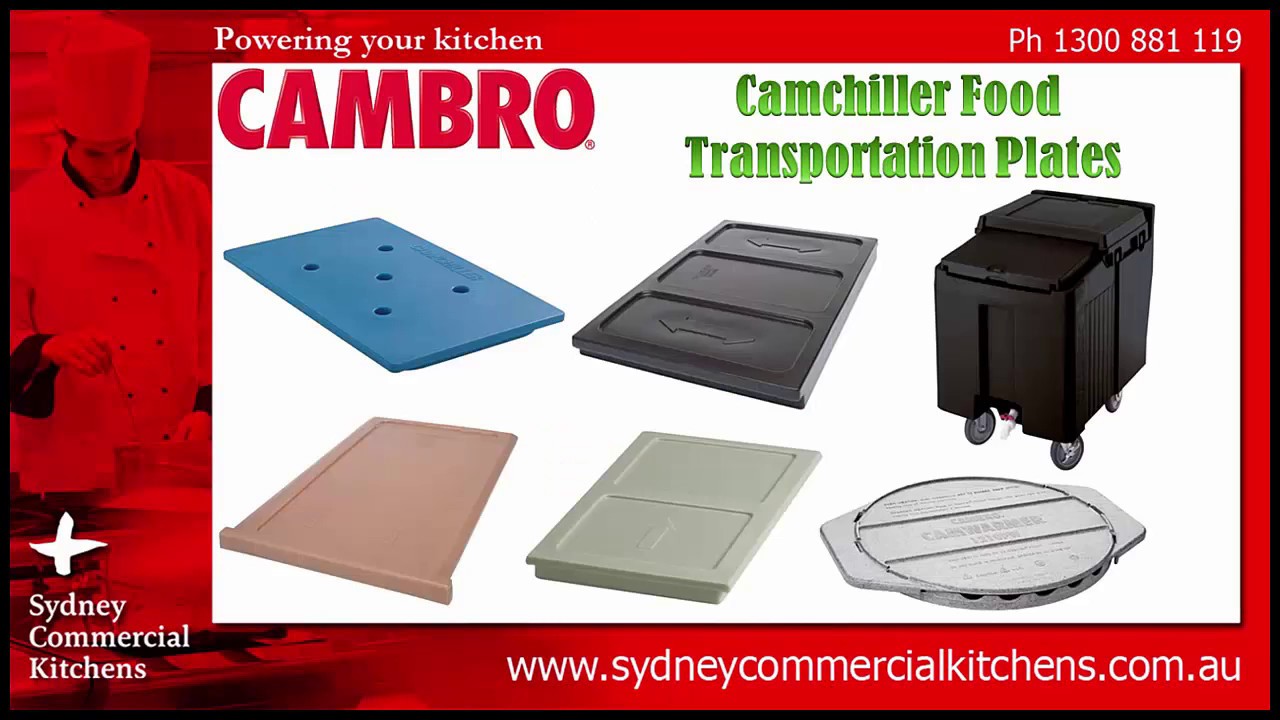 Cambro - Camchiller Food Transportation Plates - YouTube