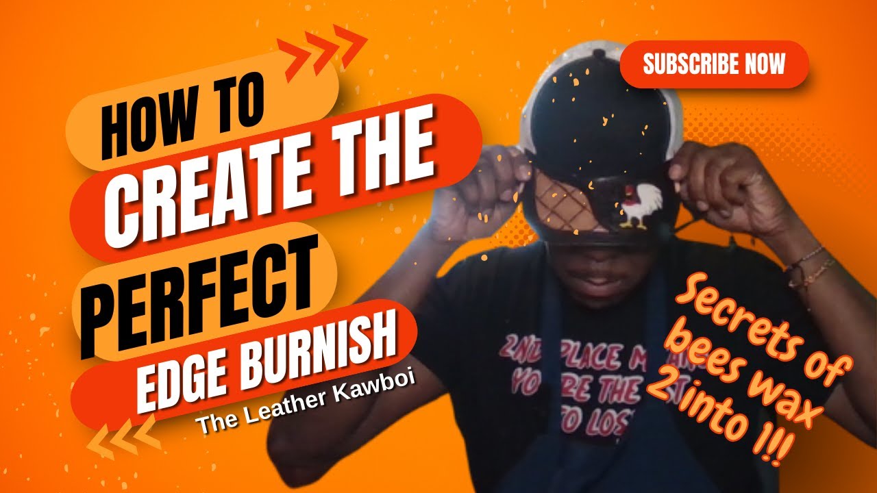 🔥 **Mastering Leather Craft: The Art of Perfect Burnished Edges! ** 🔥 ...