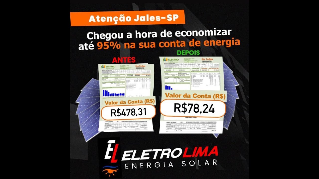 Quer gerar sua própria energia? A Eletro Lima Energia Solar resolve isso para você! - YouTube