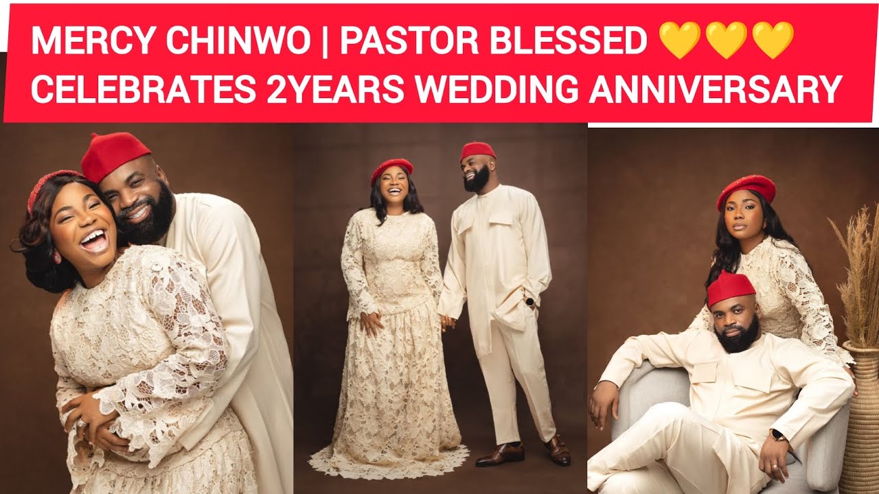 Singer Mercy Chinwo and Pastor Blessed Celebrates 2nd Wedding ...