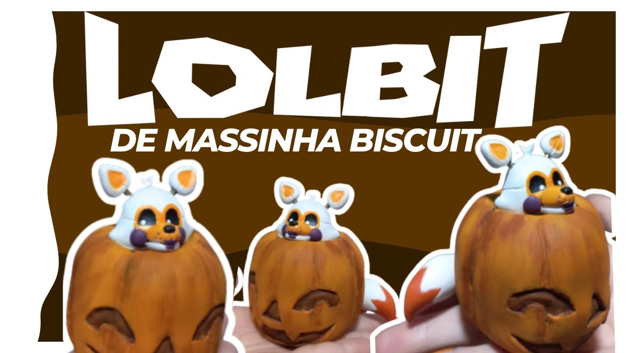 FAZENDO LOLBIT DE FNAF COM MASSA BISCUIT - HALLOWEEN (FNAF) - YouTube