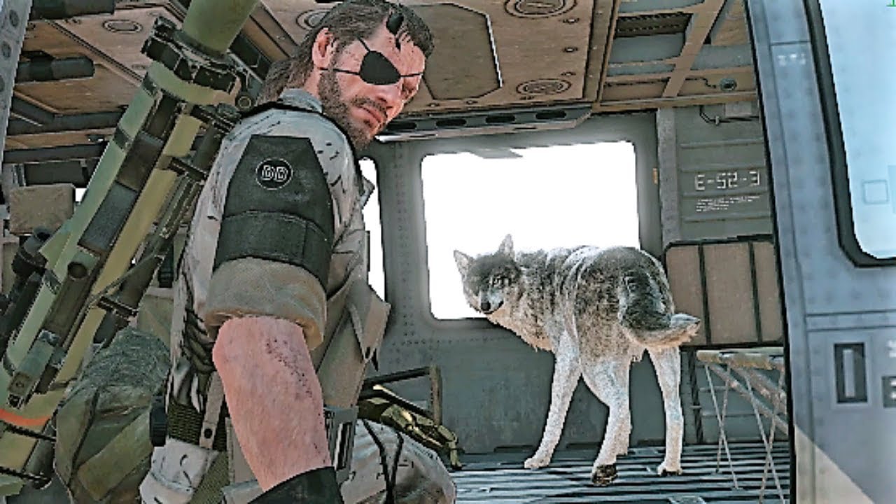 Metal Gear Solid V - The Phantom Pain Dog is ready to move - YouTube