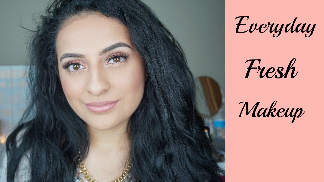 Fresh Everyday Fall Makeup - YouTube