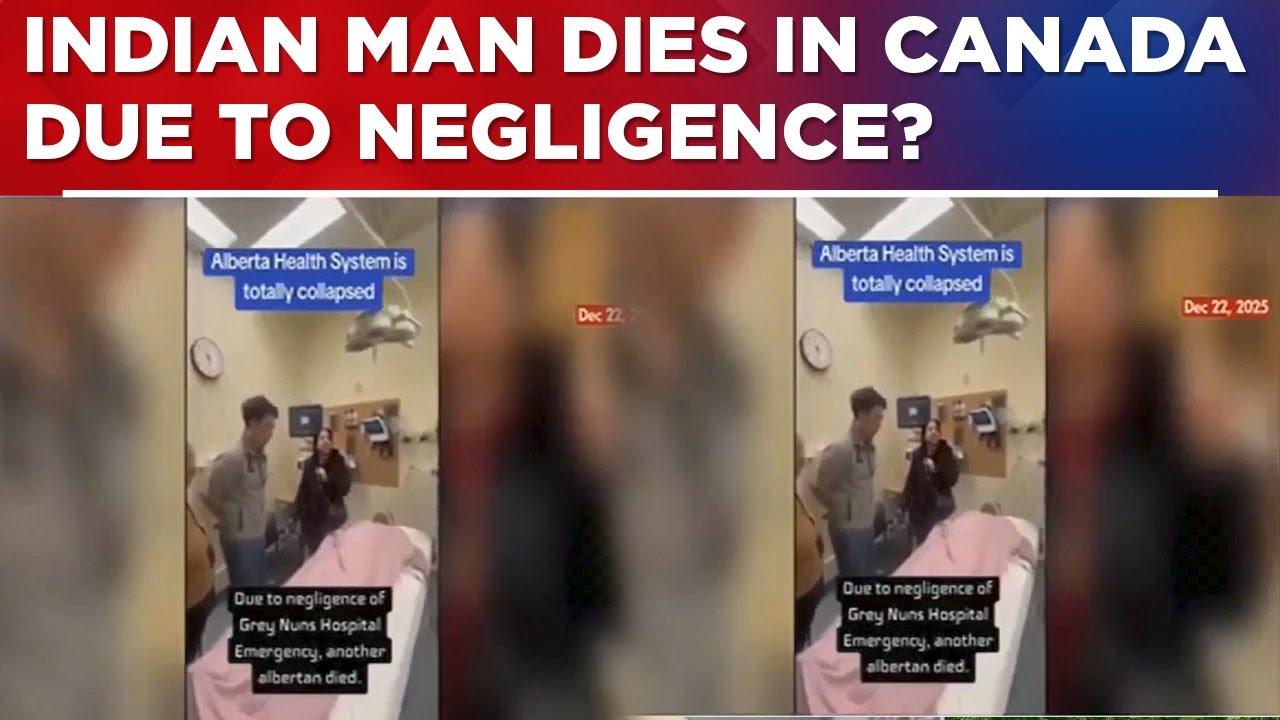 Indian Man Dies In Canada Hospital After Waiting 8 Hours? Wife Alleges ...