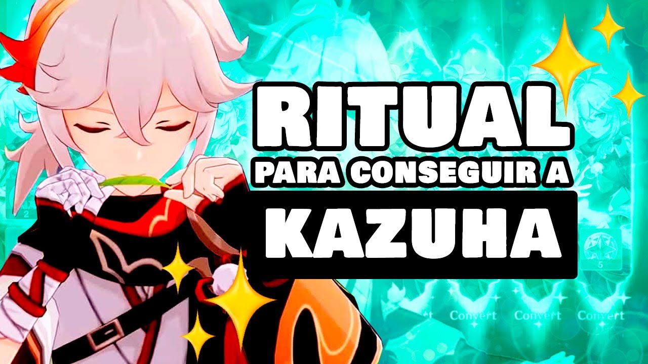 CONSIGUE ASÍ A KAZUHA!! 🍁 RITUAL TIRADAS Genshin Impact - YouTube