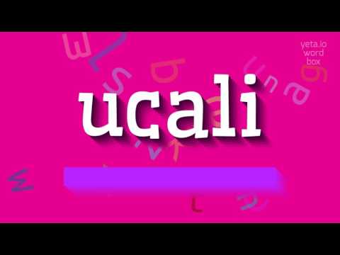 UCALI - HOW TO PRONOUNCE UCALI?