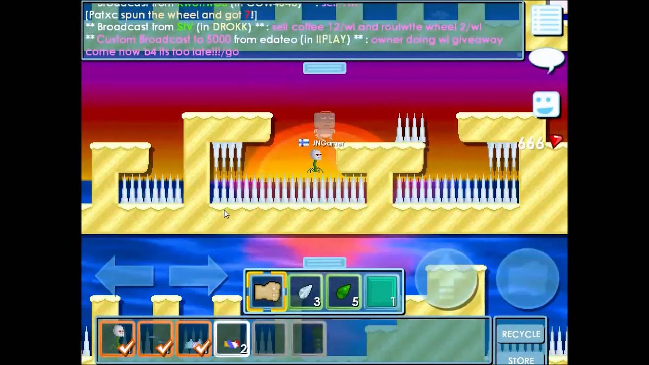 Growtopia | BEACH Parkour! - YouTube