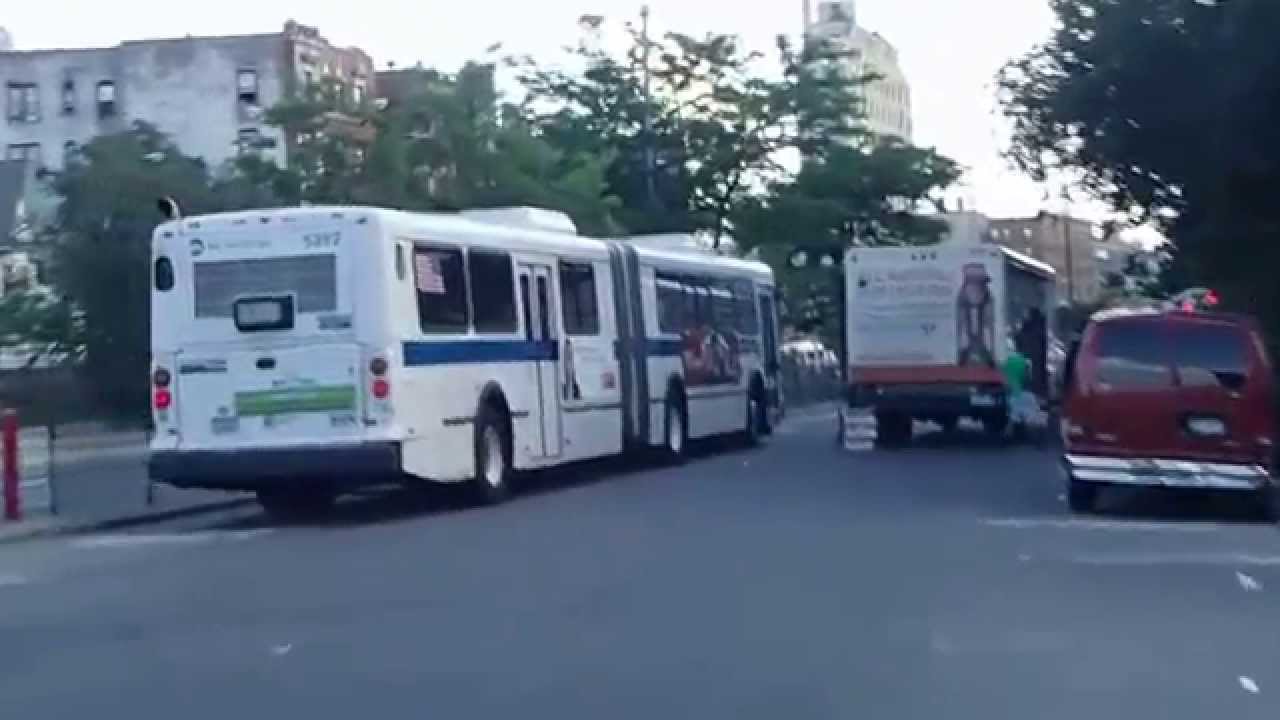 MTA New York City Bus New Flyer D60HF 5392 on the Bx1 LIMITED - YouTube