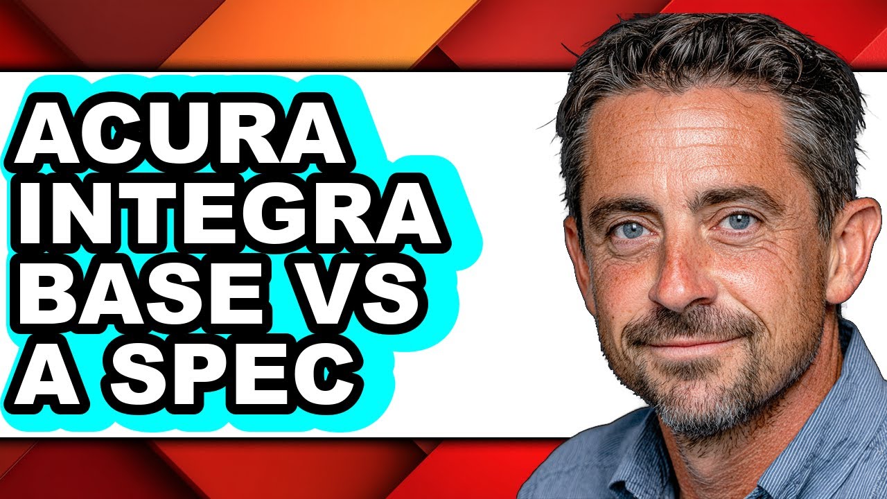 Acura Integra Base vs A-Spec - Which is Better? - YouTube