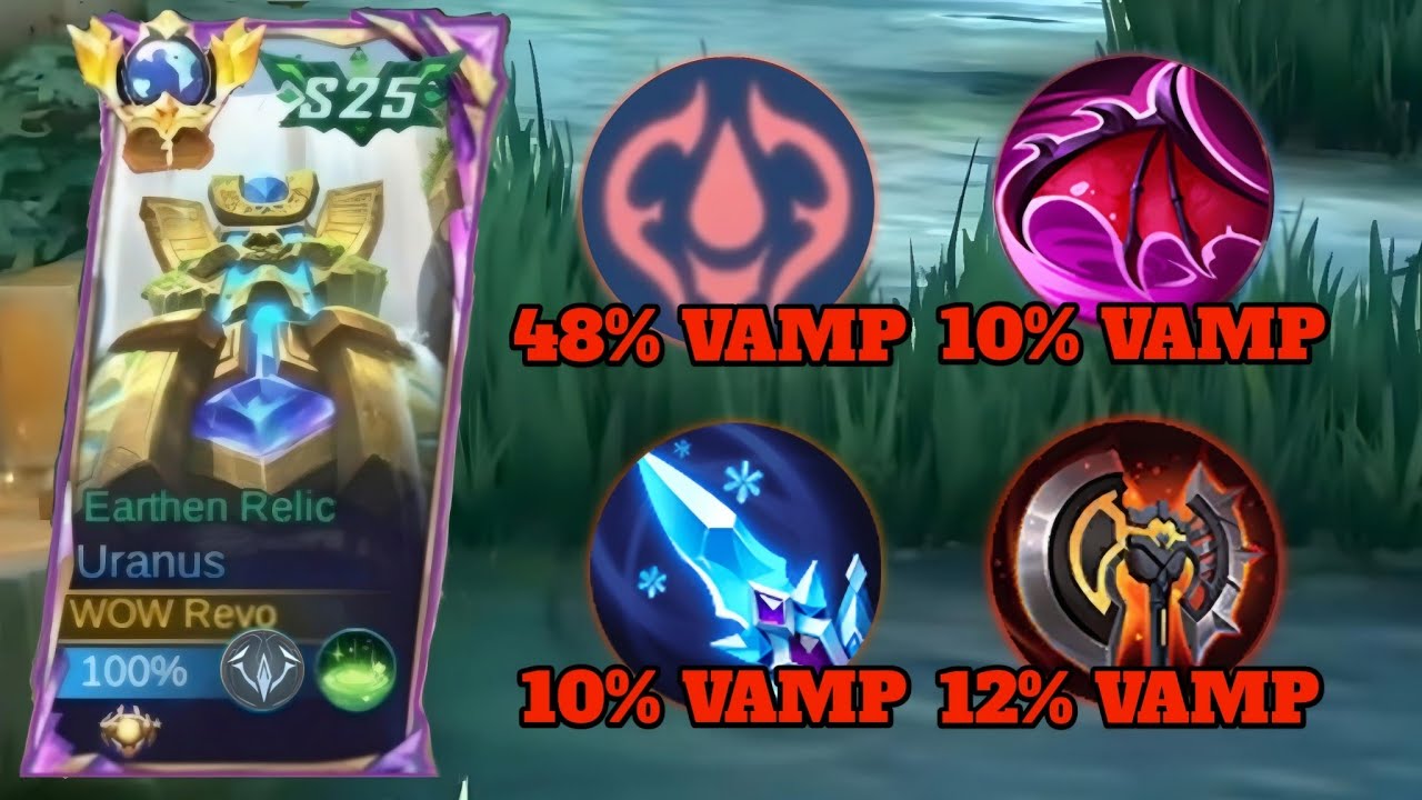 WHEN GLOBAL URANUS ABUSE THIS NEW VAMPIRE BUILD!! (must try👍) - YouTube