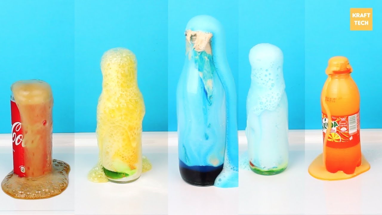 5 Amazing Volcano Eruption you can try at Home | KraftTech Creative ...