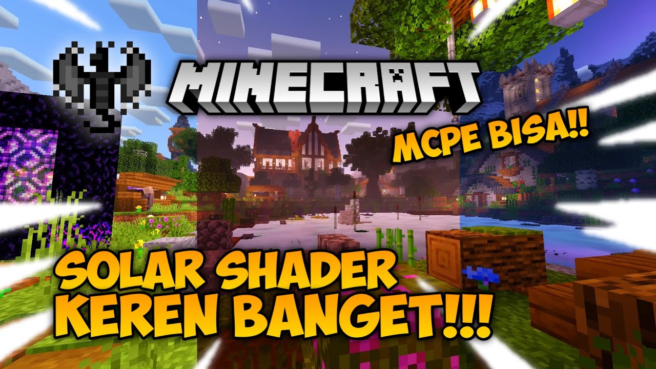 REKOMENDASI SHADER MCPE COCOK UNTUK SURVIVAL - SOLAR SHADER V3 UNTUK ...