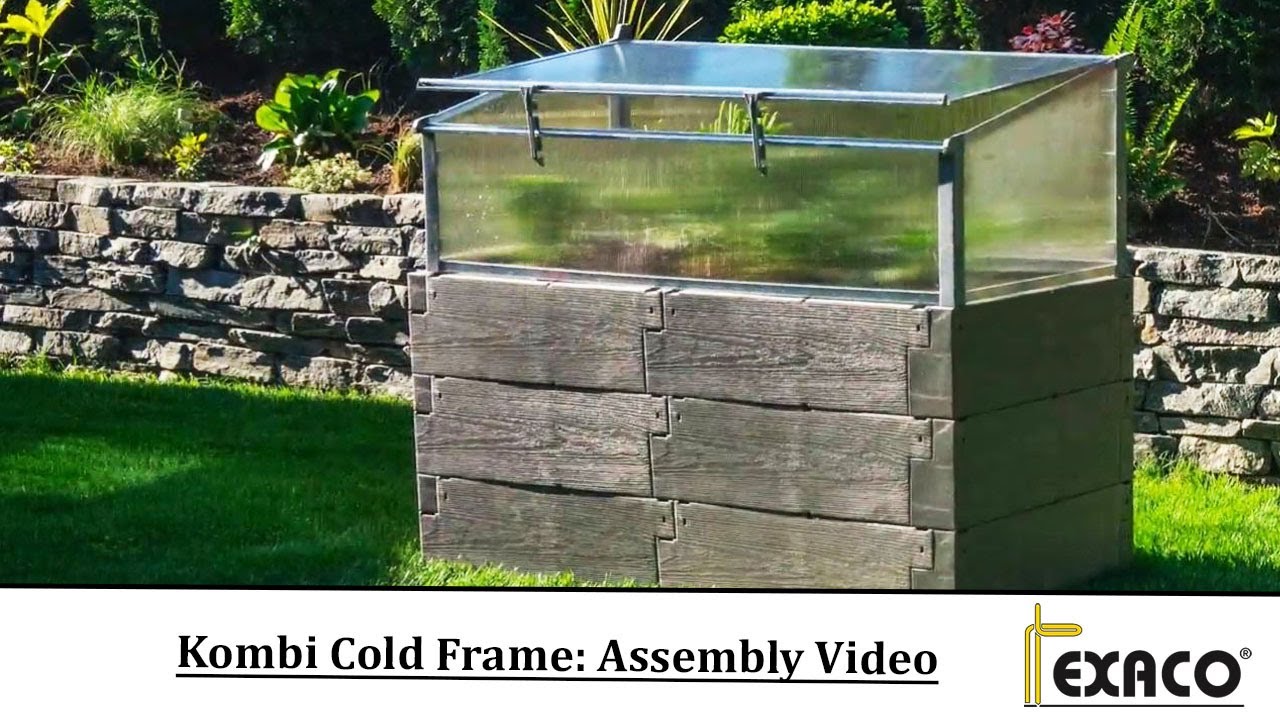 Kombi Cold Frame - How to Assemble - YouTube