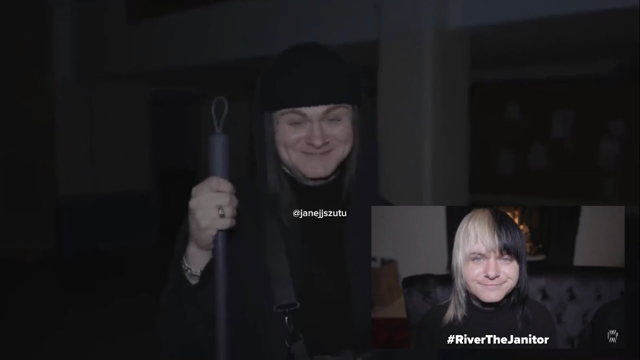 River Rees from Twin Paranormal #RiverTheJanitor #River #Janitor #Funny ...