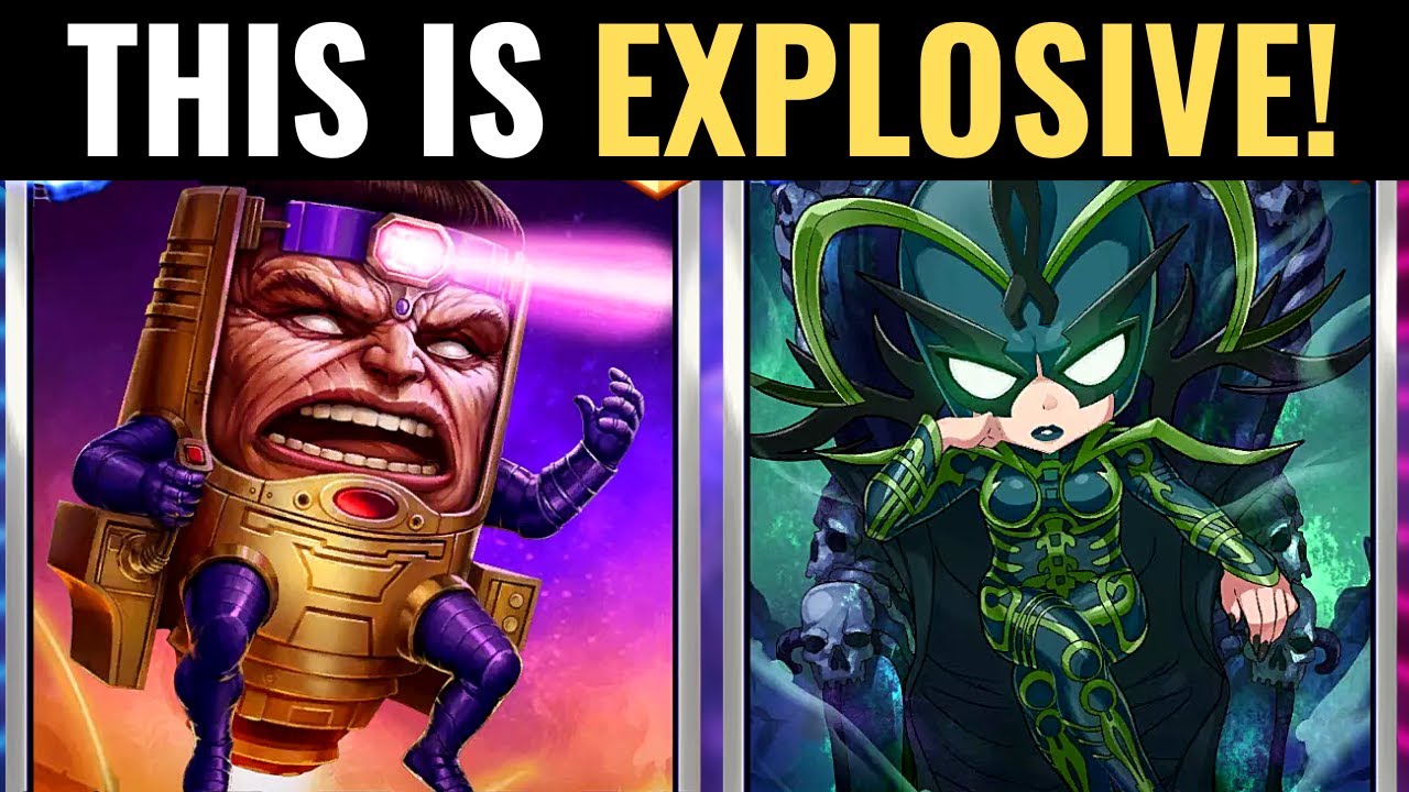 MODOK + Hela = The 8 Cube Nuke😯 | Marvel Snap Deck Guide - YouTube