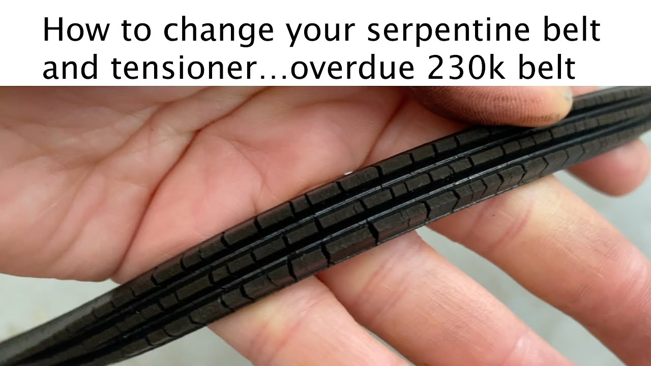 How to change serpentine belt and pulley on Toyota Prius 2004-2008 ...