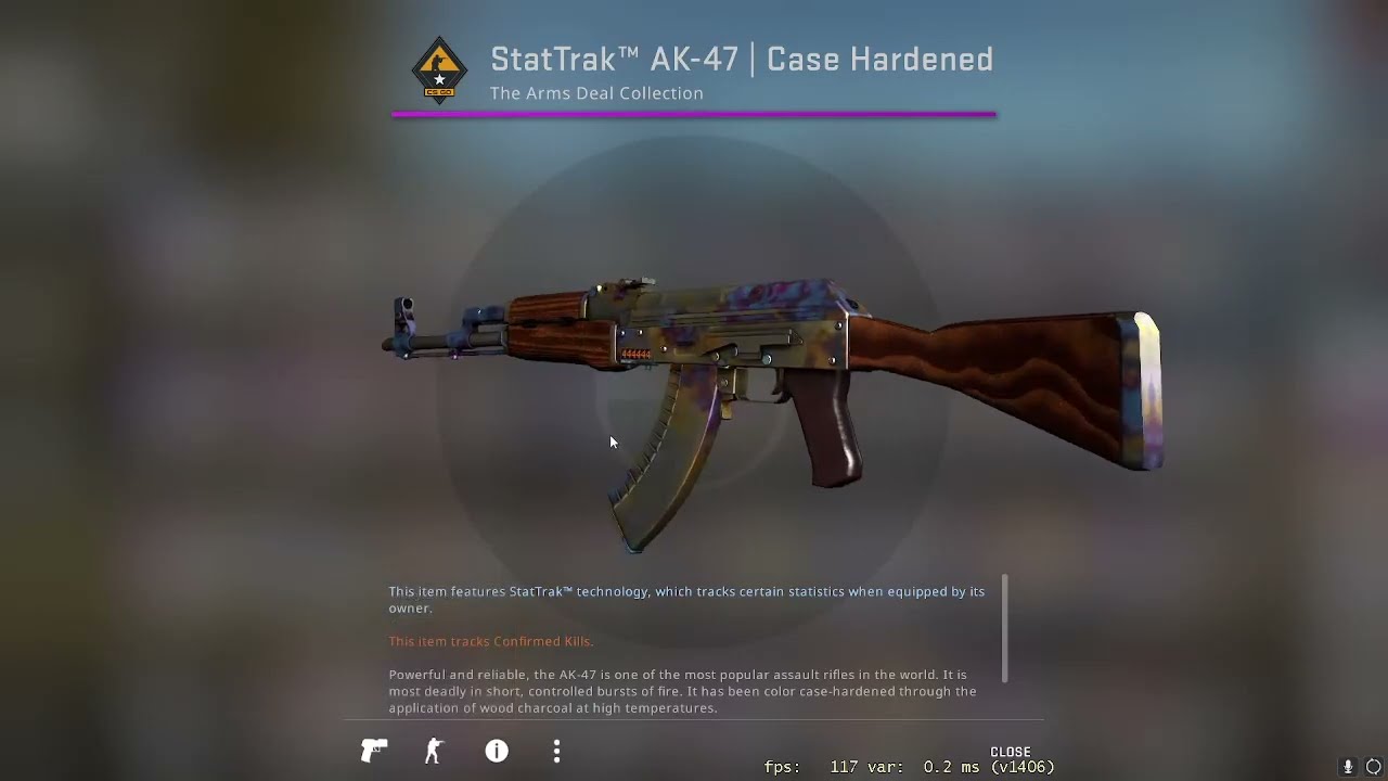 ST FN AK Case Hardened | Trade Up - YouTube