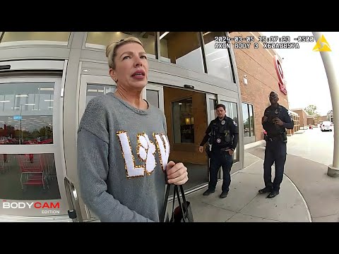Police Surprise Woman at Target After She Steals $2500 Worth of Merchandise