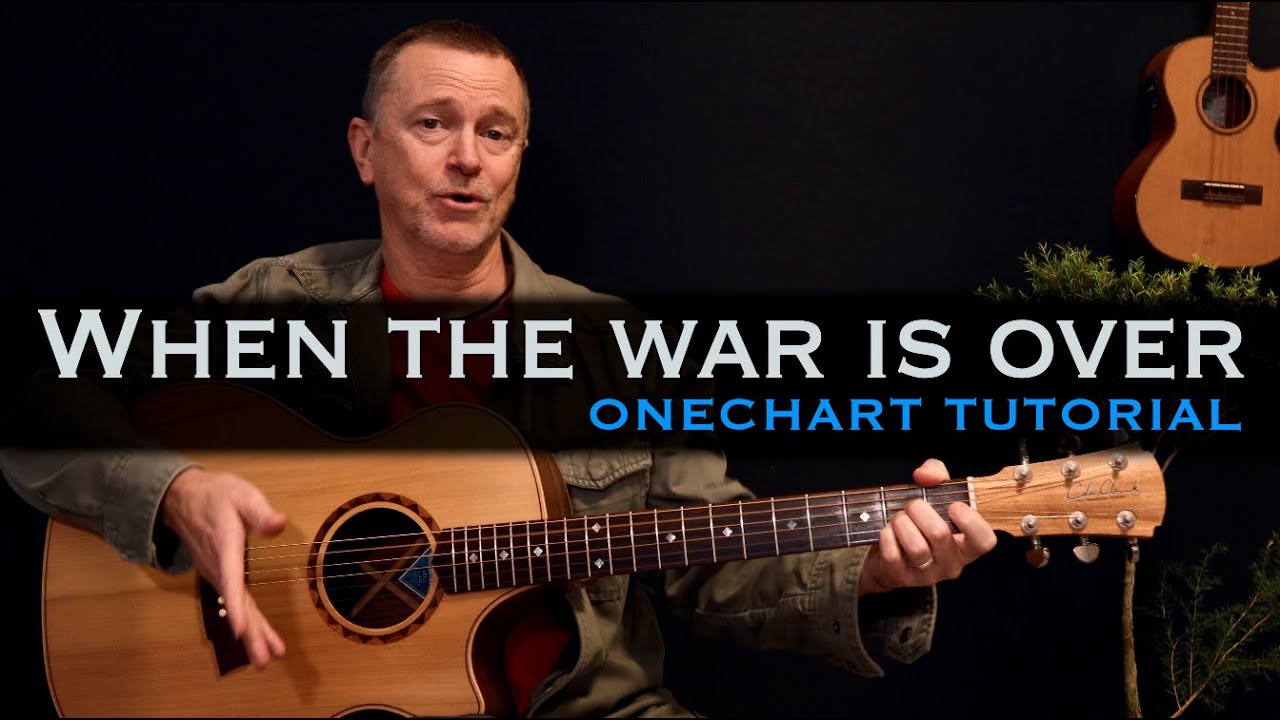 When the war is over Cold Chisel acoustic guitar lesson tutorial - YouTube