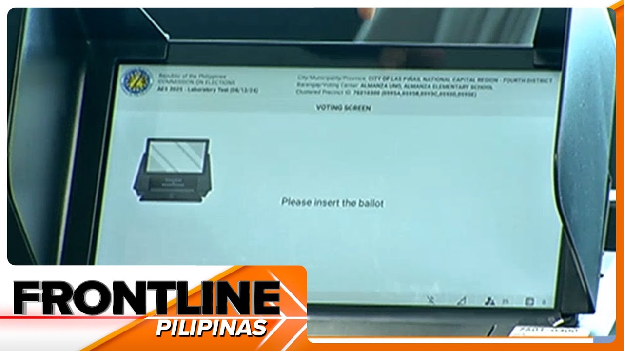 Automated vote counting machines na gagamitin sa 2025 elections ...
