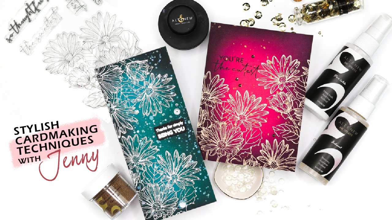 Be Bold and Add Drama to Your Cards | Stylish Cardmaking Techniques ...