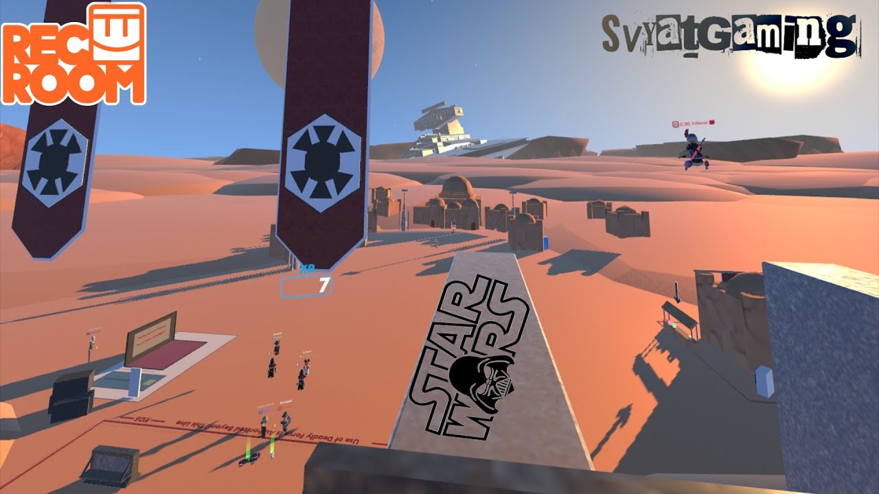 TRAINING STAR WARS ROLE PLAY IN REC ROOM | VR Games on PICO 4 headset ...