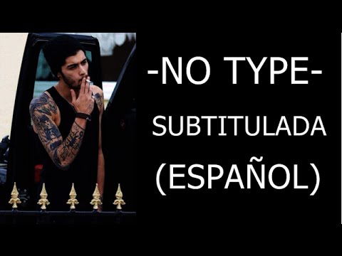 Zayn Malik - No Type Cover (Subtitulada al Español) - YouTube