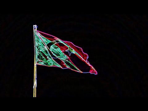 FLAG OF TURKEY NEON TURKISH FLAG - YouTube