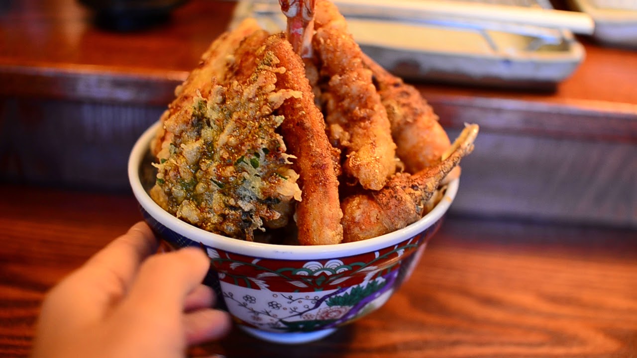 오타루 맛집 와키사카 텐동/ otaru japanese restaurant tendong - YouTube