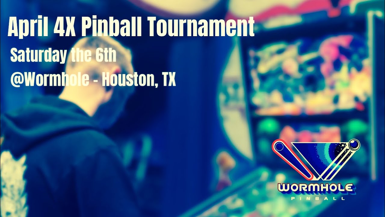 0.0424 IFPA 4X Pinball Tournament at Wormhole #pinball #tournament # ...