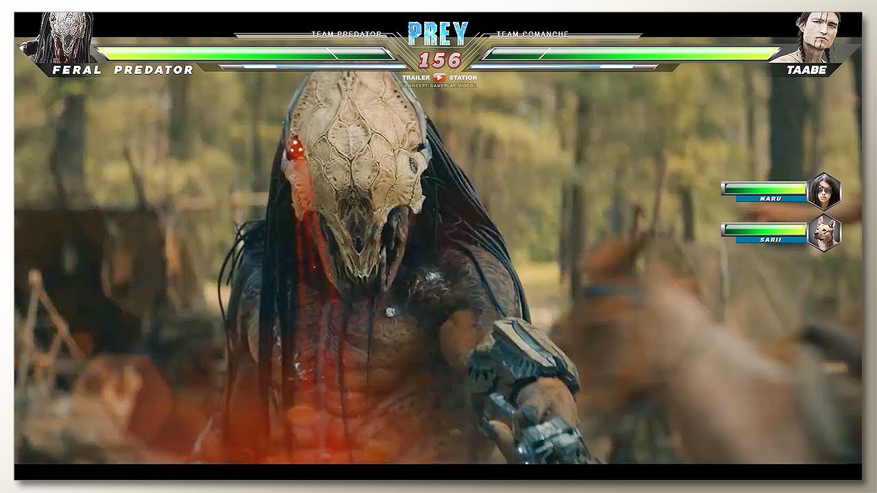 Predator vs Comanche Warriors with Healthbars - YouTube