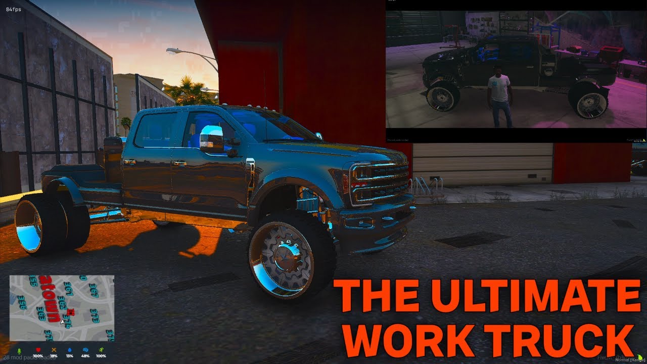 Picking Up The Ultimate Work Truck In GTA 5 RP | NRP V3 | S1 E28 - YouTube