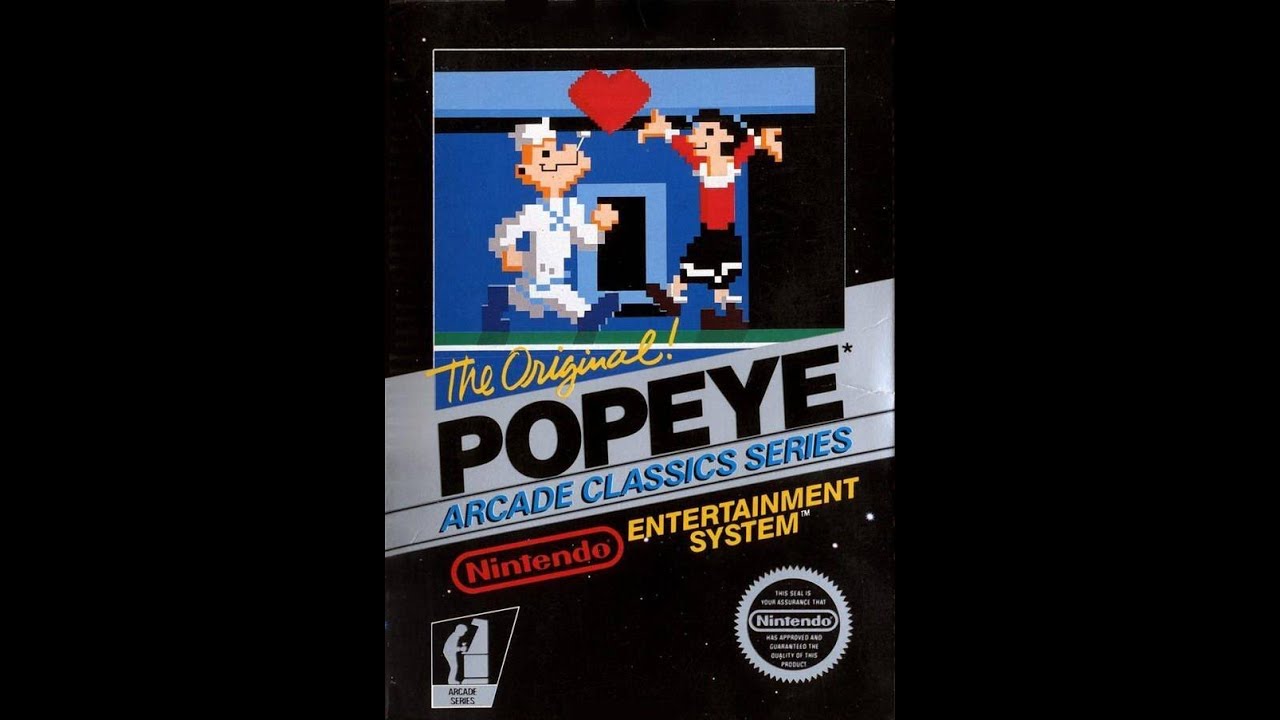 Popeye (Nintendo Entertainment System) - Game Play - YouTube