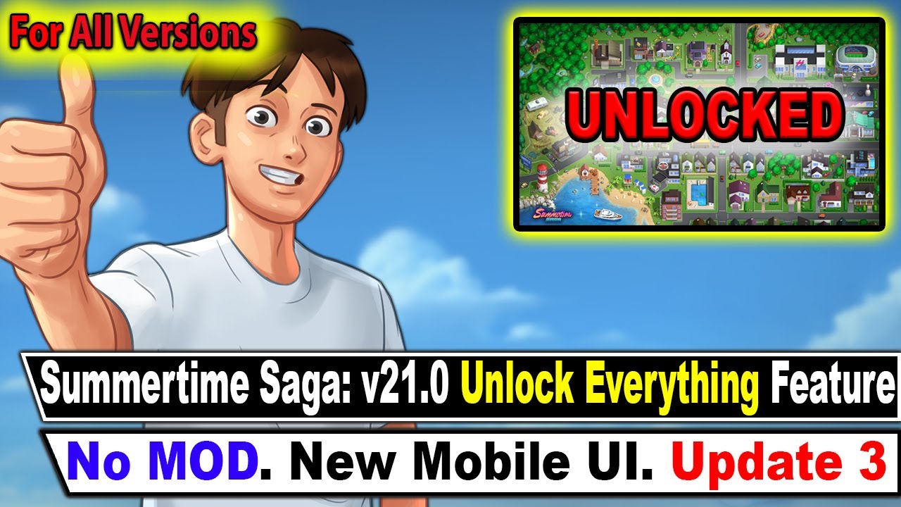 Summertime Saga: New Unlock Everything Feature [No Mod. All Version ...
