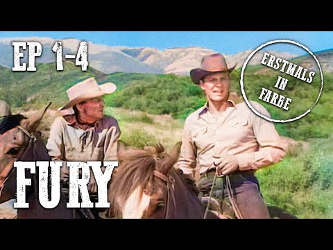 Fury | S03 EP1-4 | KOLORIERT | Alte Westernserie | Deutsch | Cowboys