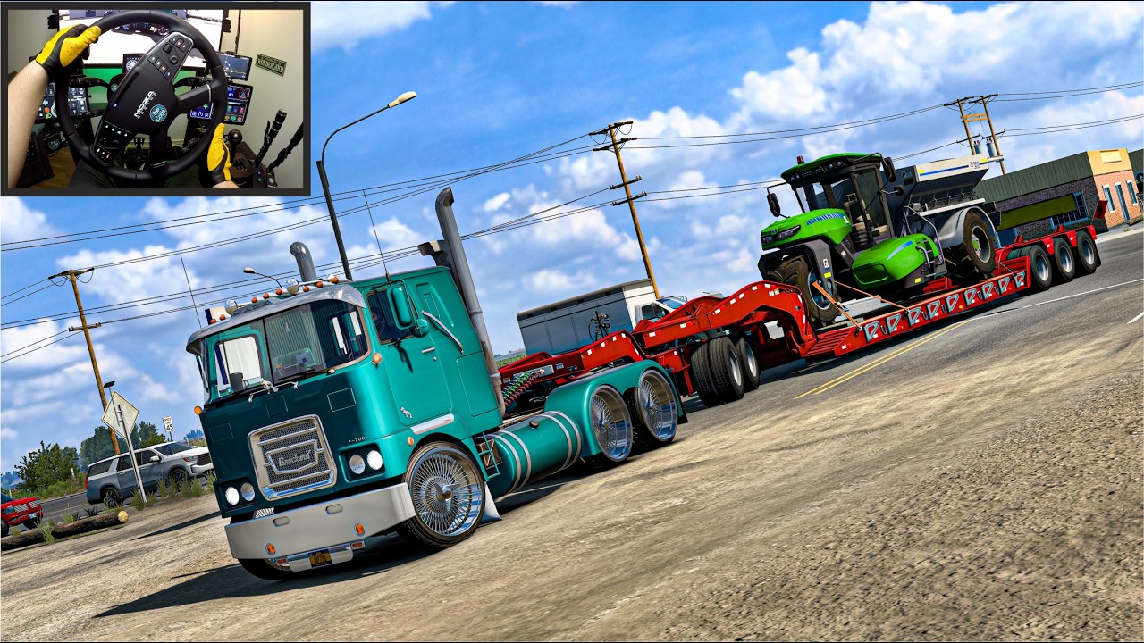 Tuned Mack F700: Smoothest Ride Ever! - American Truck Simulator - Moza ...