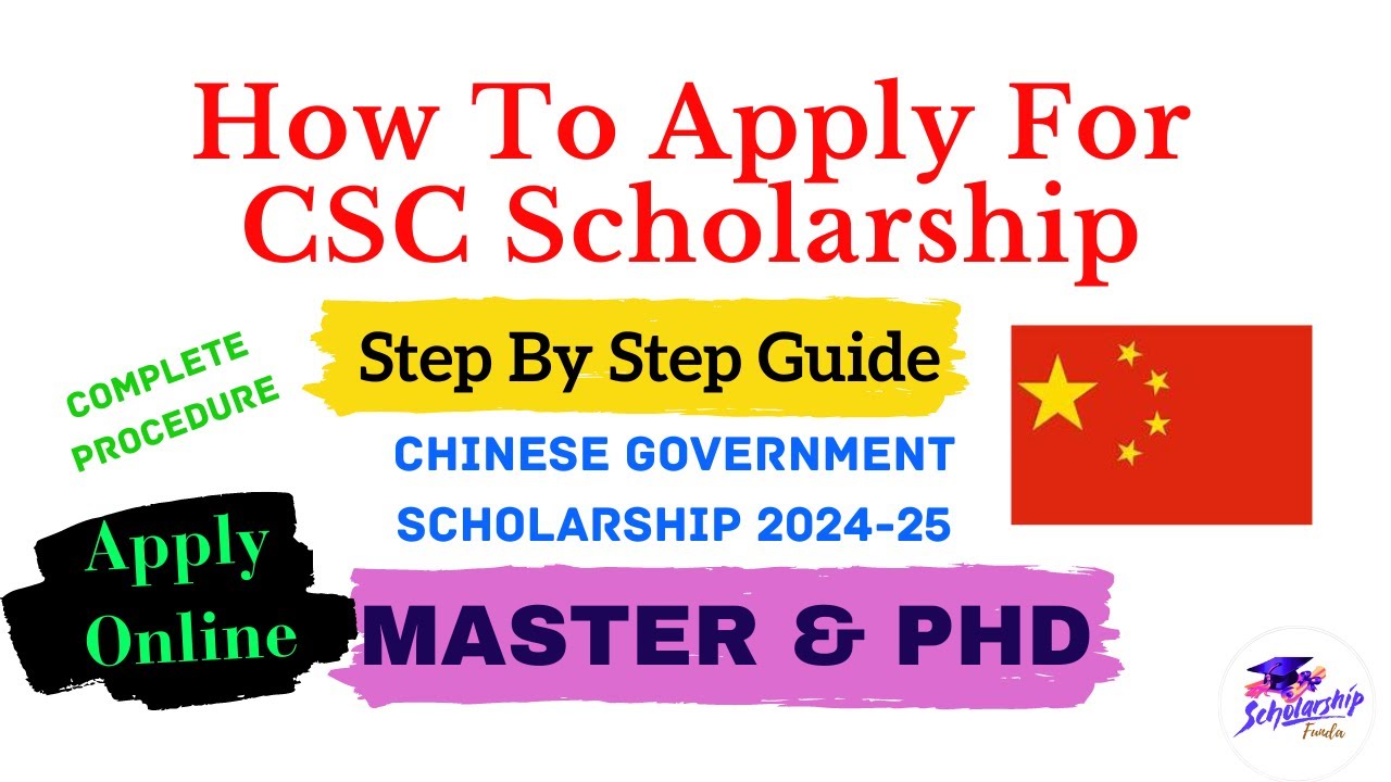 Unlock Success: Step-by-Step for CSC Scholarship 2024 - YouTube