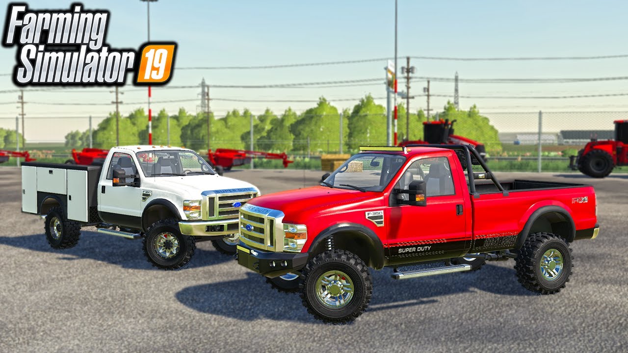 NEW F350 TRUCK FOR CONSOLE & PC - SHOWCASE | FARMING SIMULATOR 2019 ...