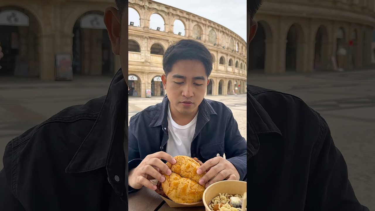 Food trip at pasyal tayo dito sa Rome, Italy ng Macau 🇲🇴🇮🇹🏛️🍗🍜 #macau ...