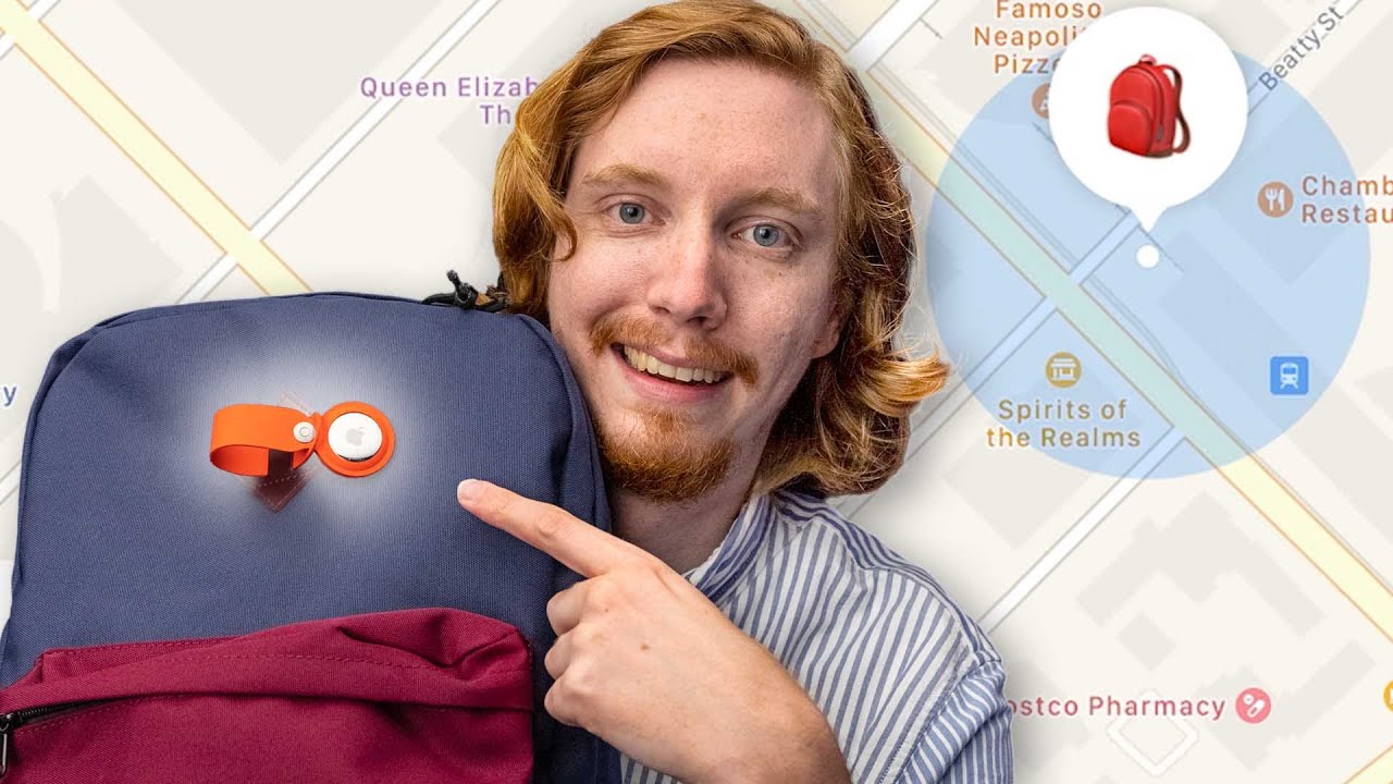 I left my backpack on the train - Apple AirTags Review - YouTube