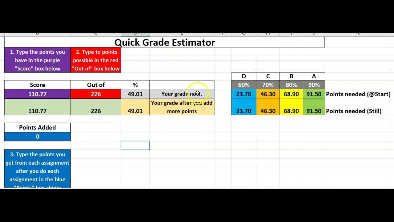 Quick Grade Estimator - YouTube